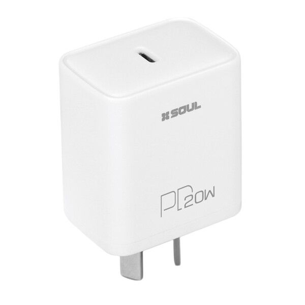 CARGADOR 220V USB-C (20W) V:1 S/CABLE – PCM Store